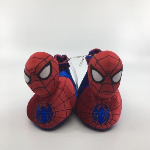 Marvel | Shoes | Spiderman Toddler Socktop Slippers Nwt | Poshmark